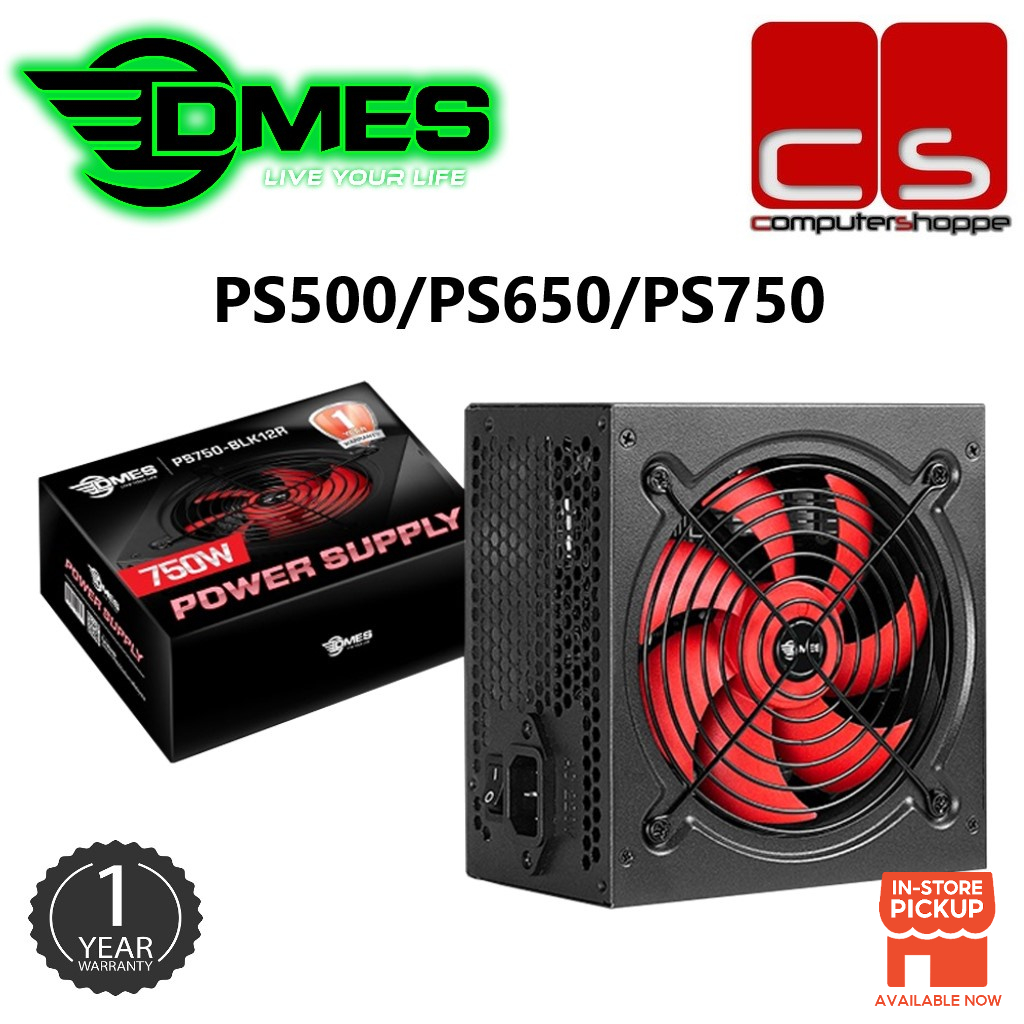 DMES Series Standard ATX Power Supply - 550W/650W/750W | Shopee Malaysia