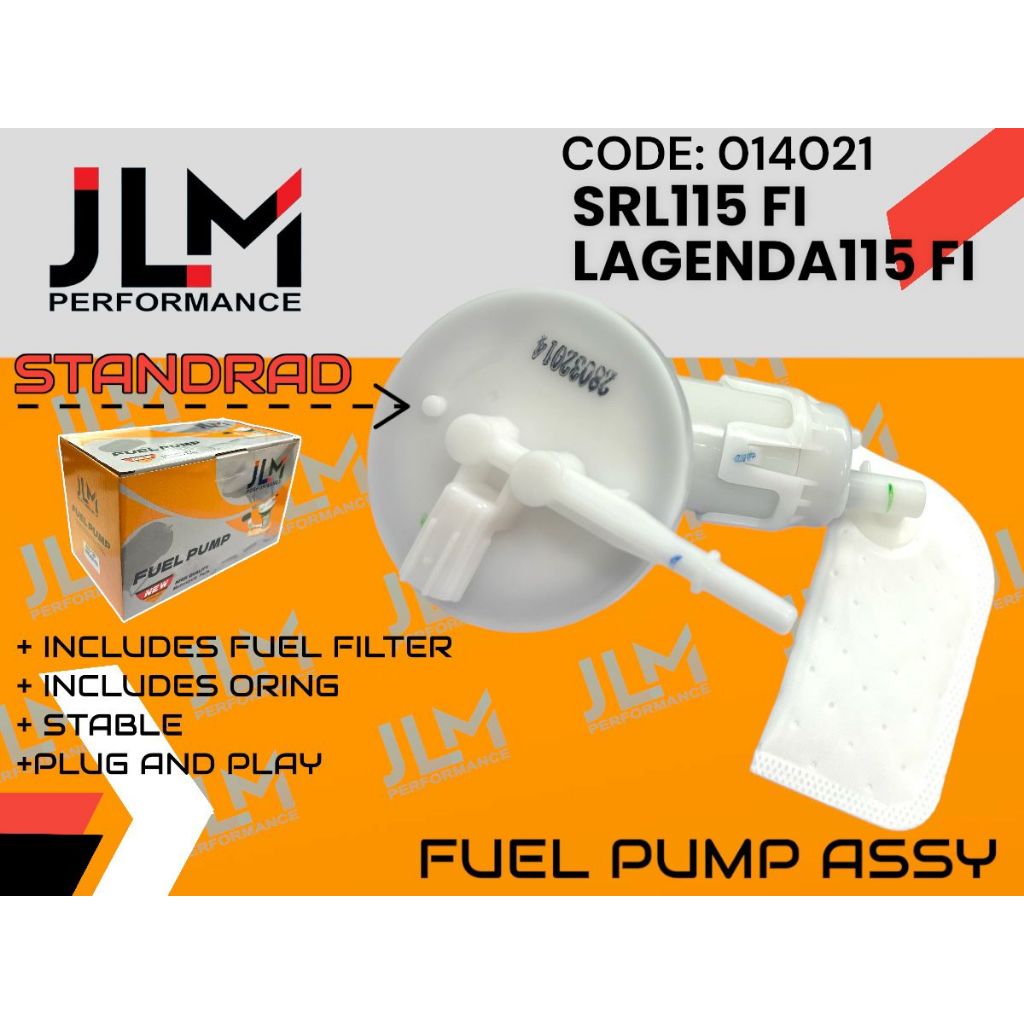 JLM YAMAHA SRL115 FI SRL 115 FI LAGENDA115 FI NEW FUEL PUMP ASSY PUMP ...