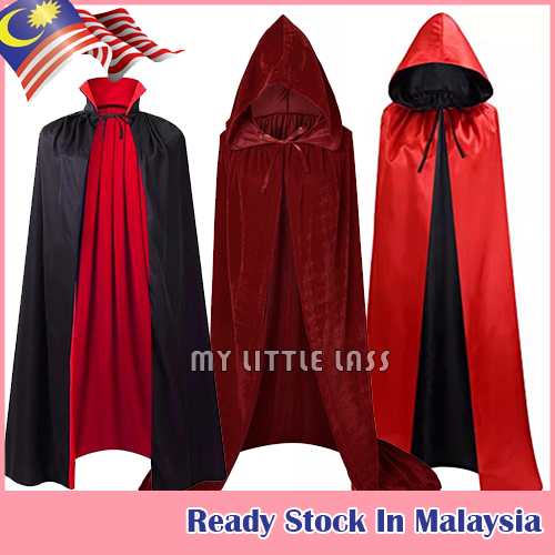MYLITTLELASS Prince King Evil Devil Medieval Cape Cloak Dress up ...