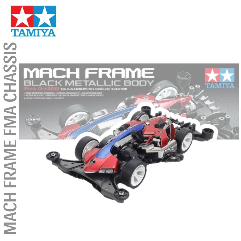 Tamiya 95673 Mach Frame Black Metallic FMA Chassis ( Preorder ...