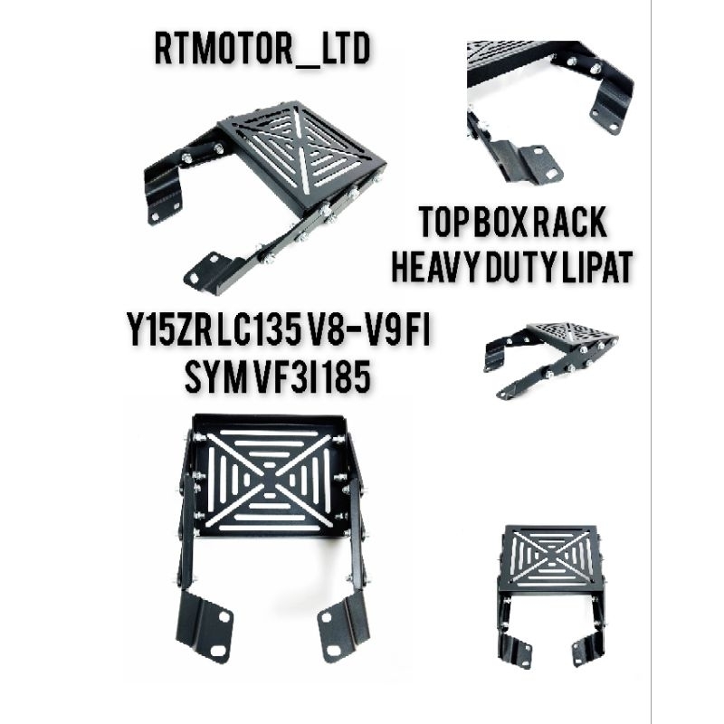ADJUSTABLE REAR MONORACK ( LIPAT ) HEAVY DUTY LC135 V2 - V7 Y15ZR V1 V2 ...