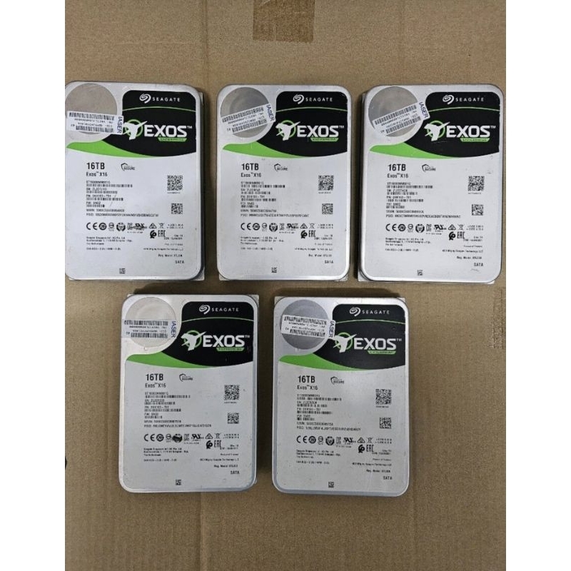 Seagate Exos 16TB HDD (no returns or crystaldiskmark) (Price per unit ...