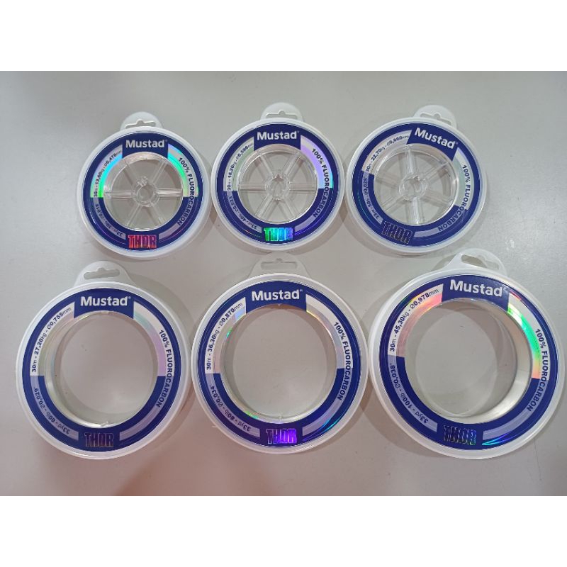 Mustad Thor 100% fluorocarbon leader/ 30 meter | Shopee Malaysia