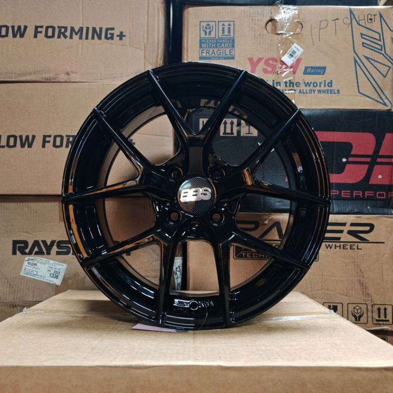 New Sport Rim 15inch BBS 15X7JJ 4H100 Black | Shopee Malaysia