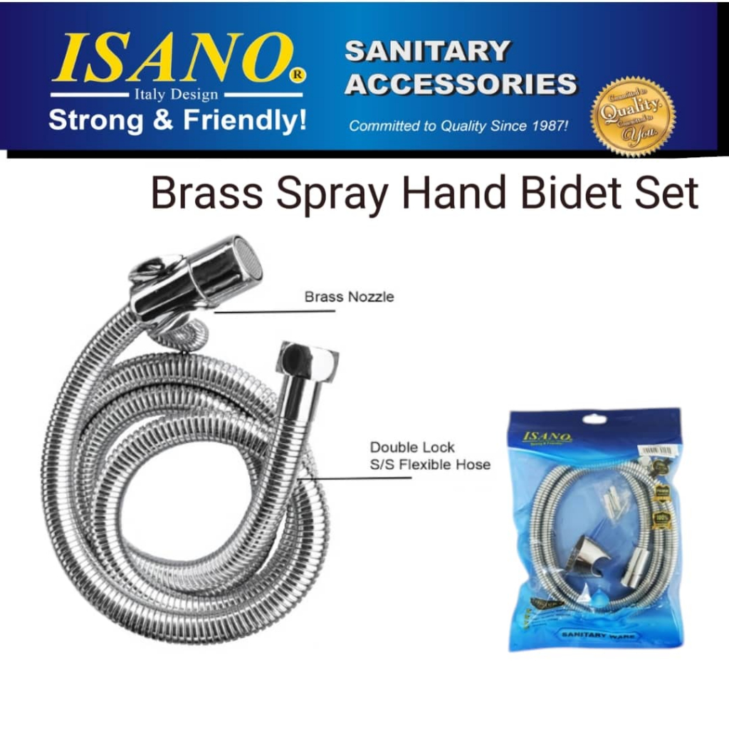 Isano Brass Spray Hand Bidet Set - 1770BS | Shopee Malaysia