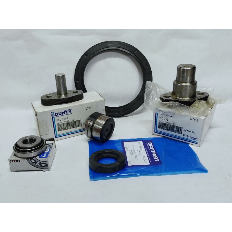 LAND ROVER DEFENDER 110 1985-92 FRONT SUSPENSION AXLE UPPER LOWER ...