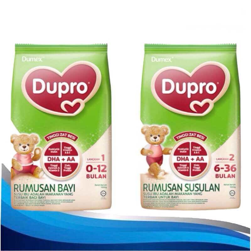 Dupro Step 1 & 2 850g (Exp:2025) | Shopee Malaysia