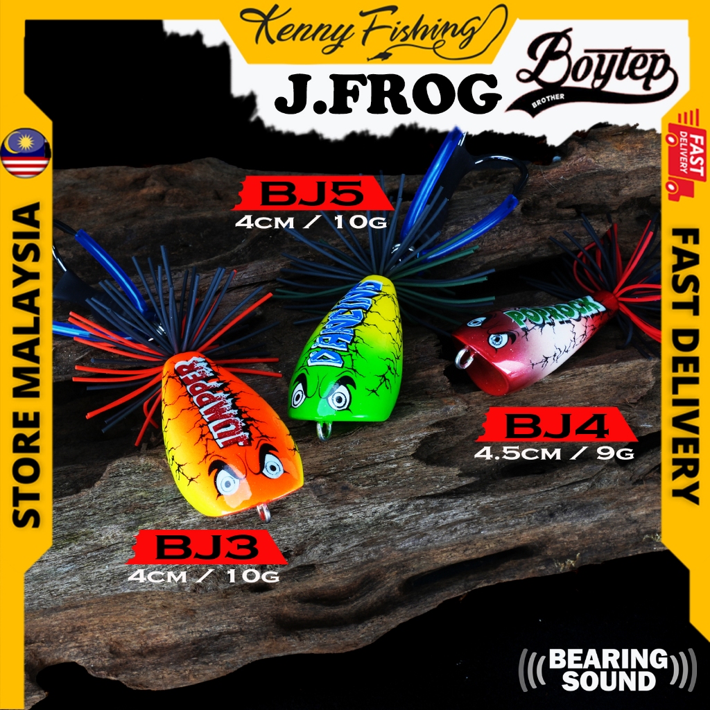 Boytep BJ3 BJ4 BJ5 Thailand | 4cm 4.5cm | Plastic Jump Frog With ...