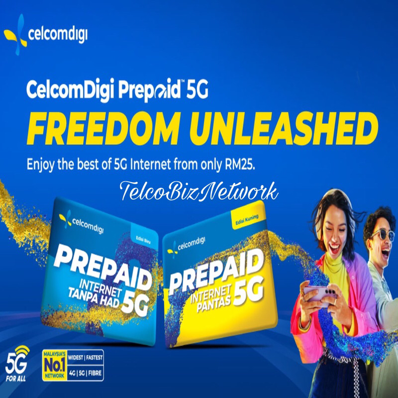 SIMKAD CELCOMDIGI EDISI BIRU DAN EDISI KUNING ((SIM ONLY)) | Shopee ...