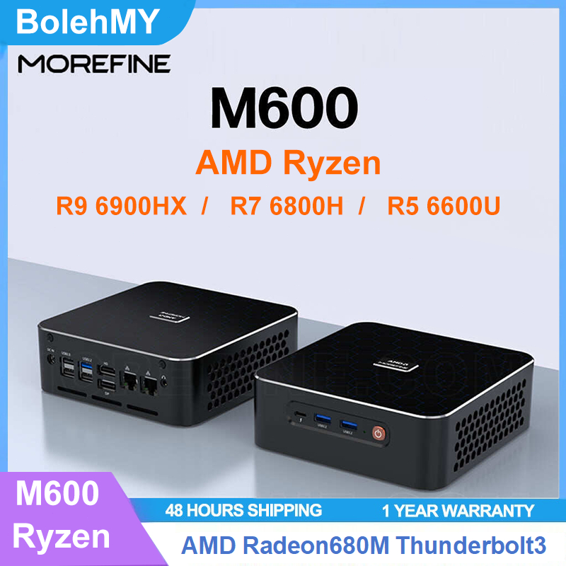 Morefine M600 AMD Rzyen 9 6900HX/R7 6800H/R5 6600U Radeon 680M ...