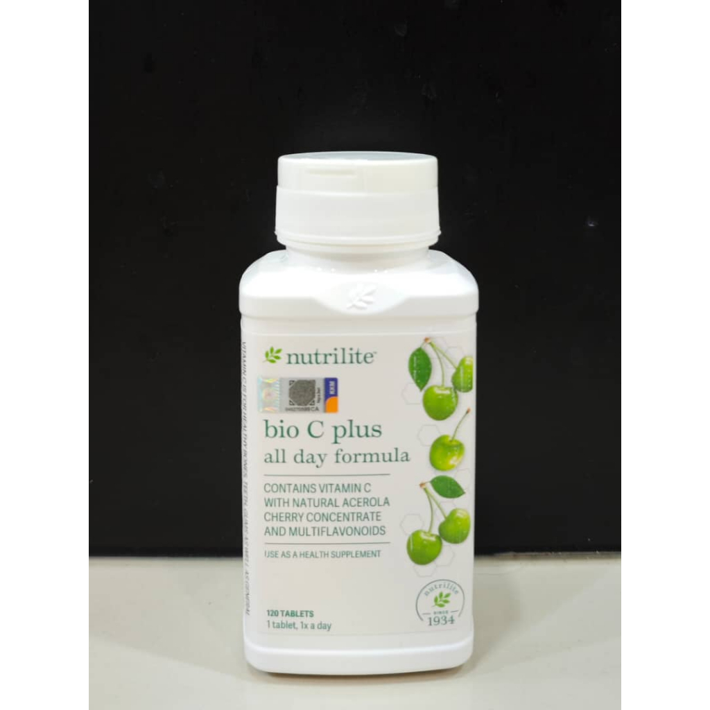 READY STOCK !!NUTRILITE Bio C Plus All Day Formula 120TAB exp date:02/ ...