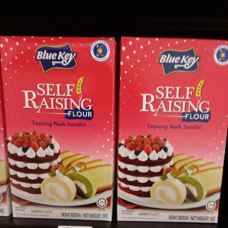 BLUE KEY TEPUNG NAIK SENDIRI READY STOCK | Shopee Malaysia