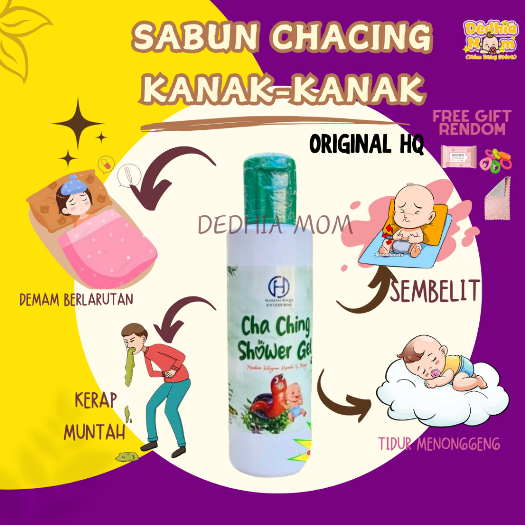 Sabun Chacing baby Sabun Cacing Tambah Selera Makan Sembelit Bayi ...