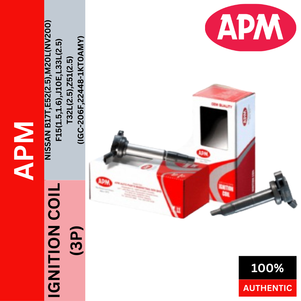 IC68868NIS06 APM PLUG COIL (3P) B17T,E52(2.5),M20L(NV200) F15(1.5,1.6 ...