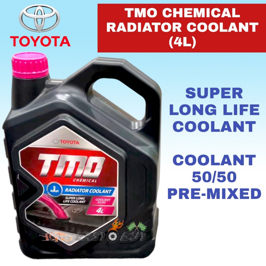 100% Original Toyota TMO Super Long Life Coolant 50/50 Premixed 08889 ...