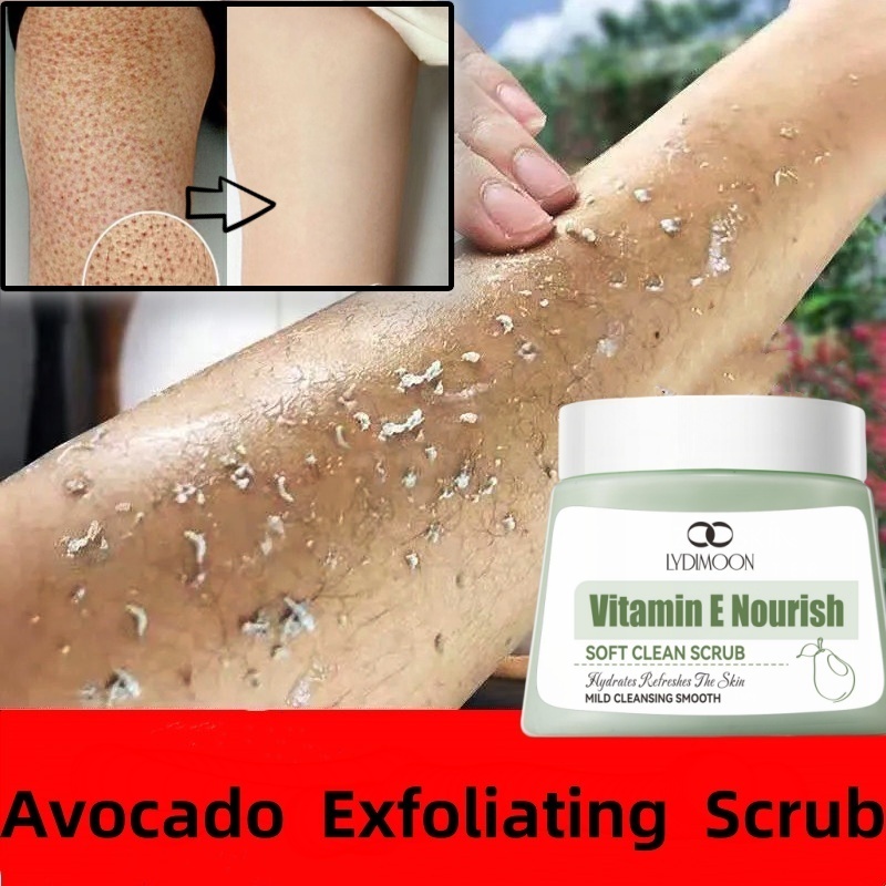 LYDIMOON Avocado body scrub whitening 250g Whitening/Exfoliating Scrub ...
