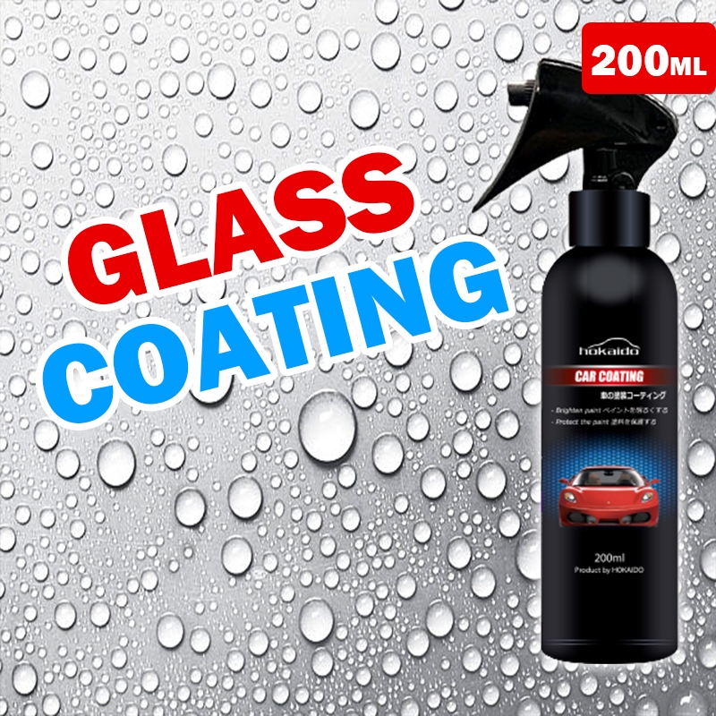 Glass Coating [200ml] windscreen side mirror water repellent car glass ...