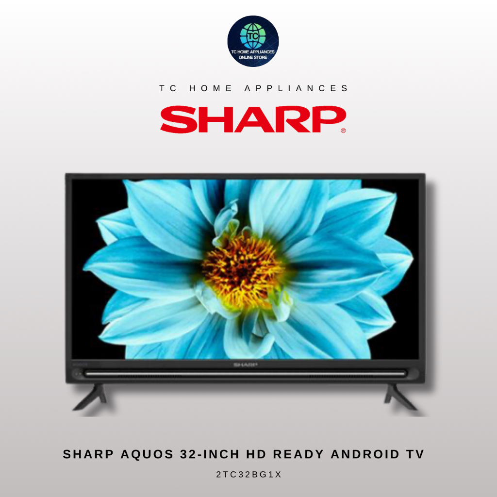 SHARP AQUOS 32-INCH HD READY ANDROID TV (2TC32BG1X) | Shopee Malaysia