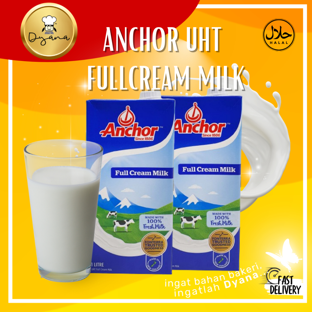 Anchor UHT Full Cream Milk 1Liter | Shopee Malaysia