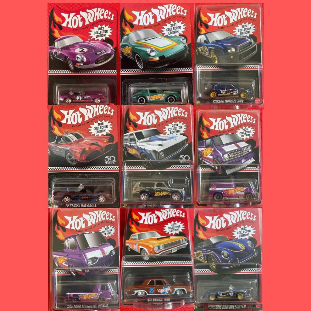 HOT WHEELS | MAIL IN | COLLECTOR EDITION | PORSCHE 911 | BATMOBILE ...