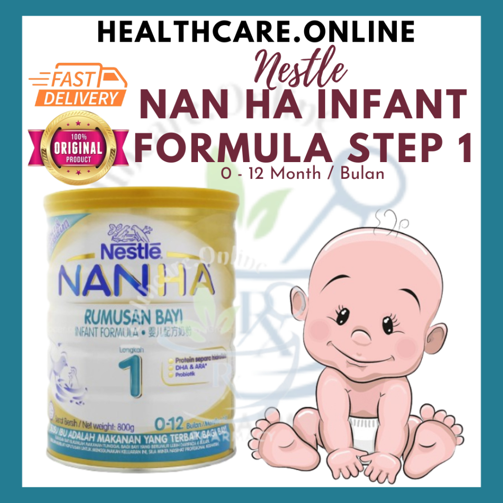 NESTLE NAN HA INFANT FORMULA STEP 1 / LANGKAH 1 400G | Shopee Malaysia