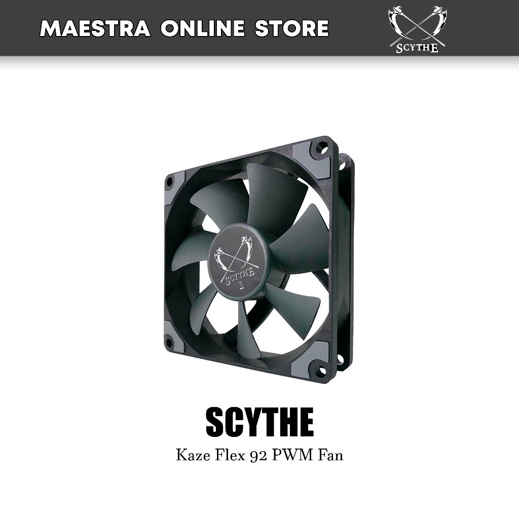 SCYTHE Kaze Flex 92 PWM Fan | Shopee Malaysia