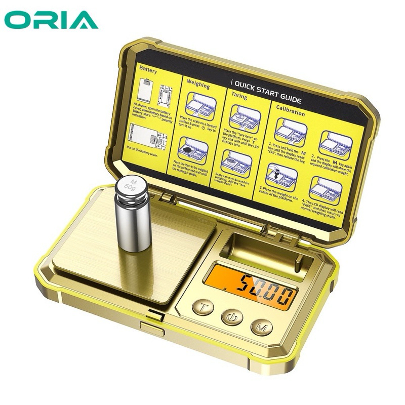 High-Precision Digital Jewelry Scale Kitchen Mini Pocket Scale (200g/0 ...