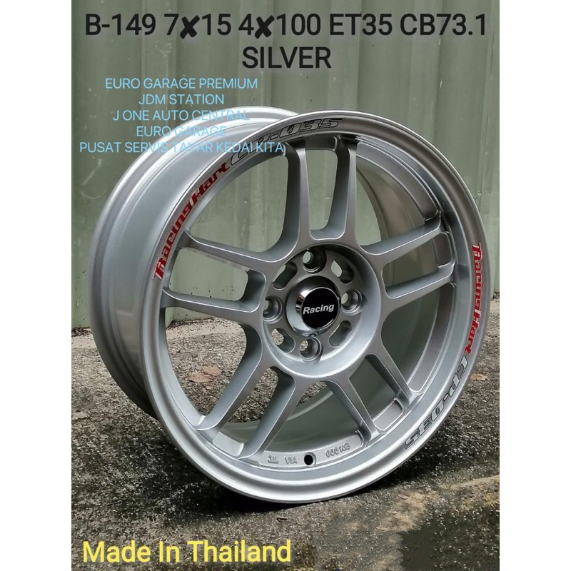 NEW RIM RACING HART CP035 15 INCHI | Shopee Malaysia