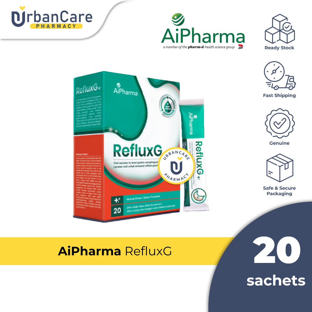 AiPharma RefluxG+ 10ml (20 sachets) | Shopee Malaysia