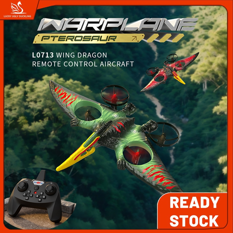 Pterosaur Remote Control Flight Anti-Fall Remote Control Foam Plane ...