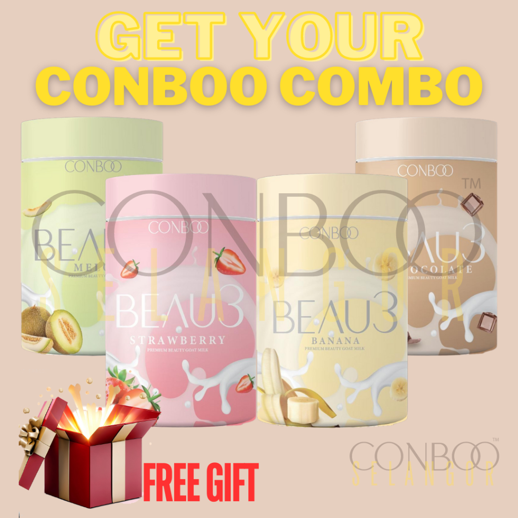 Conboo International Beau3 Comboo Set Susu Kambing Premium Kecantikan ...