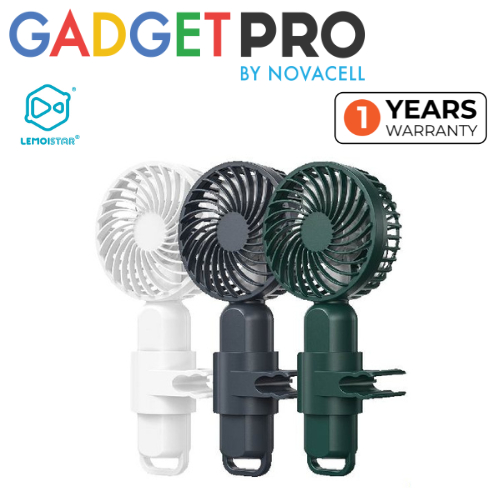 Lemoistar LIMO-FH3 USB Hand Ultra Mini Fan, 2000mAh Rechargeable ...