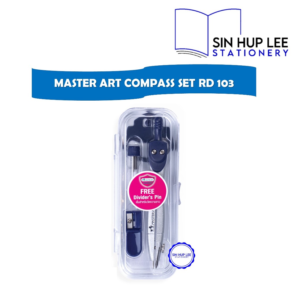 MASTER ART COMPASS SET RD-103 / Jangka Lukis | Shopee Malaysia