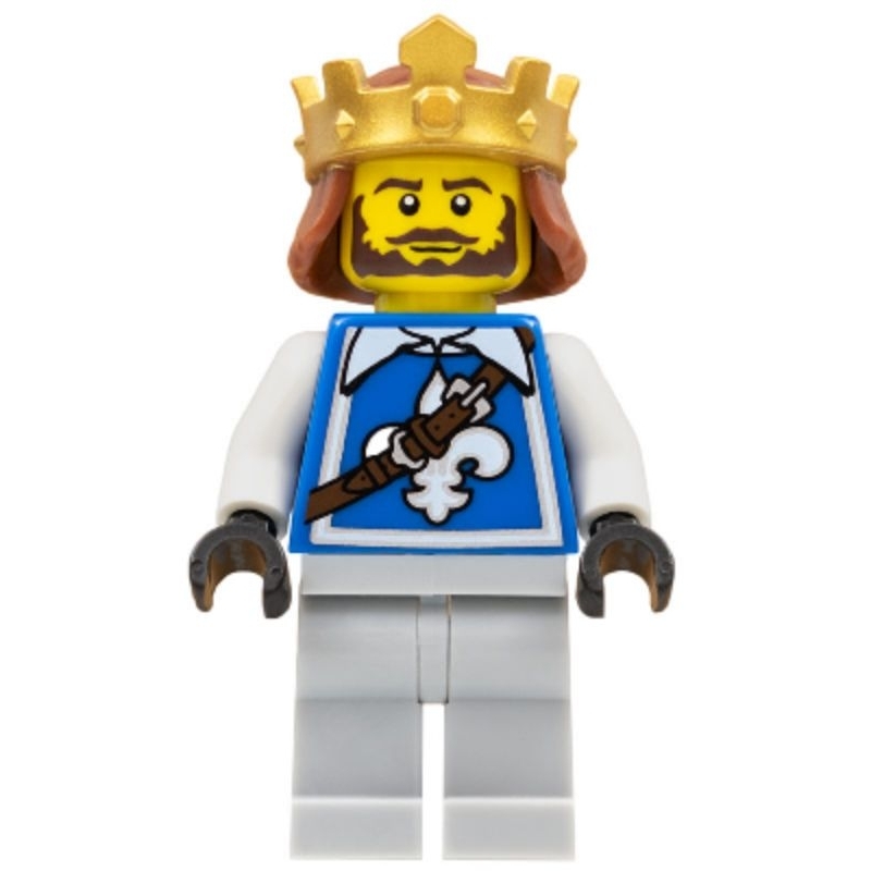 Lego Minifigures TRU Warrior series - col261 King with Fleur-de-lis ...