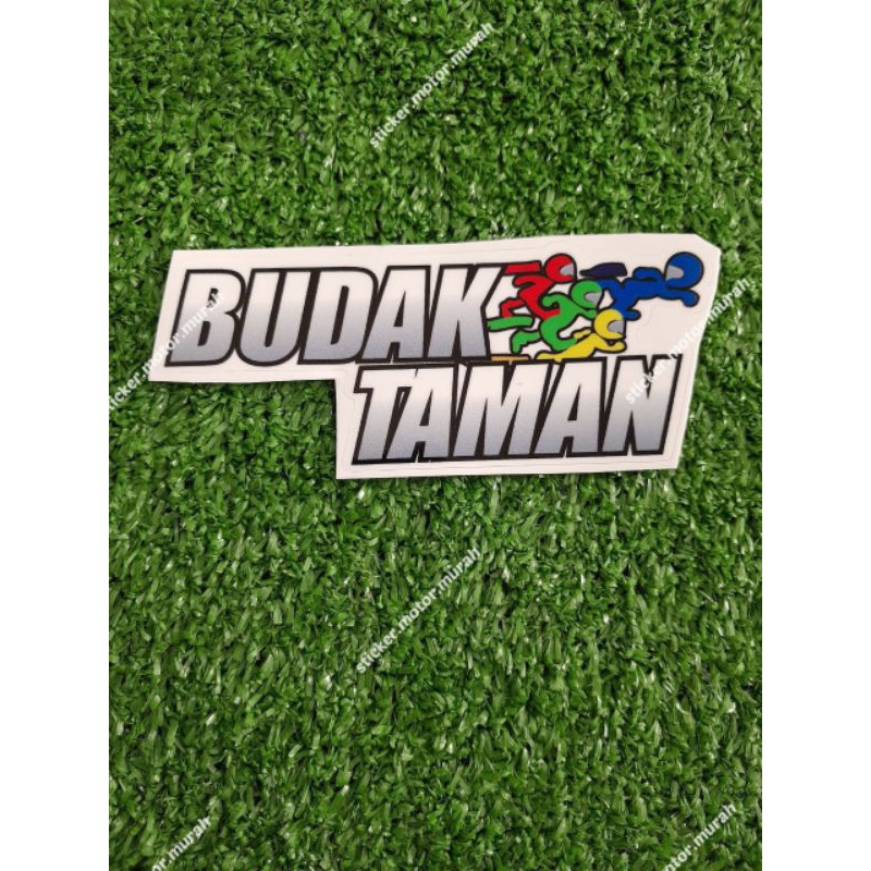 STICKER MINI BUDAK TAMAN | Shopee Malaysia