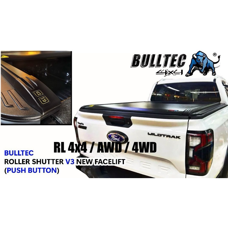 BULLTEC Auto roller shutter Ford ranger T7 t8 t9 hilux revo rogue ...