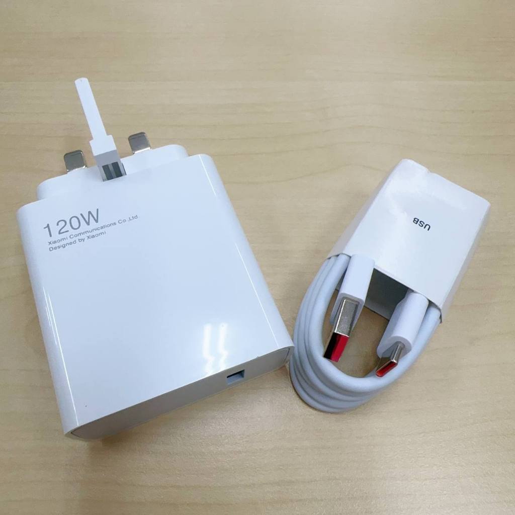 Quick Fast Charger 120w Turbo Charger Adapter With 6A TYPE-C USB Cable ...