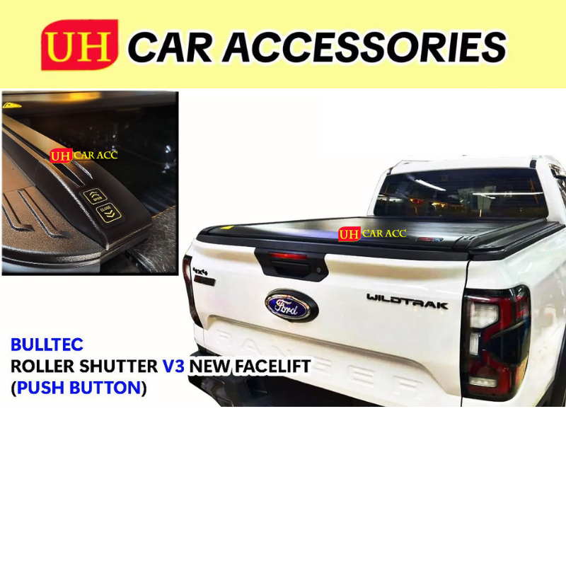 FORD RANGER T9 STORMTRAK BULLTEC AUTO POWER ROLLER SHUTTER LID UP ...