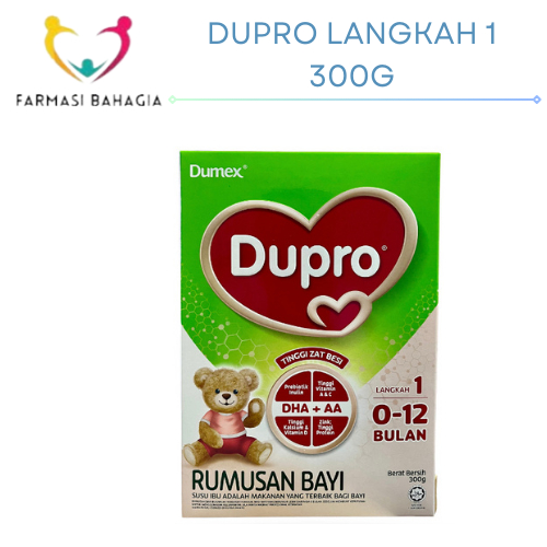 [ Exp 6/2025 ] DUMEX DUPRO LANGKAH 1 ( 0-12 BULAN ) 300G | Shopee Malaysia