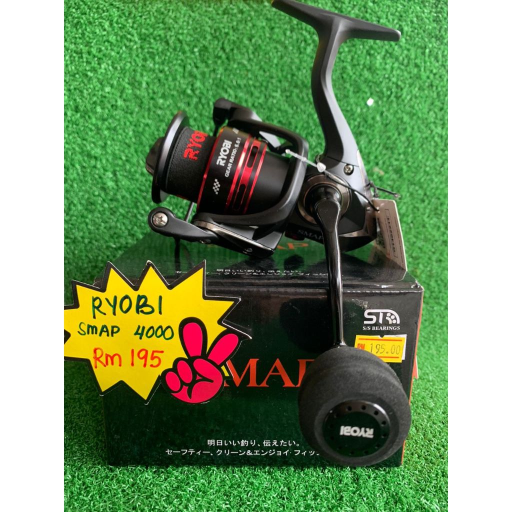 RYOBI SMAP 4000 REEL | Shopee Malaysia