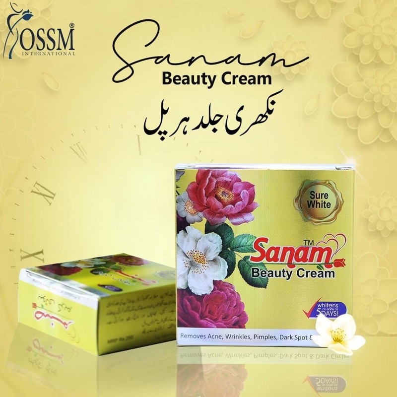 💯% Original, Sanam Beauty Cream 30g 🔥 New Arrival Sure white From ...