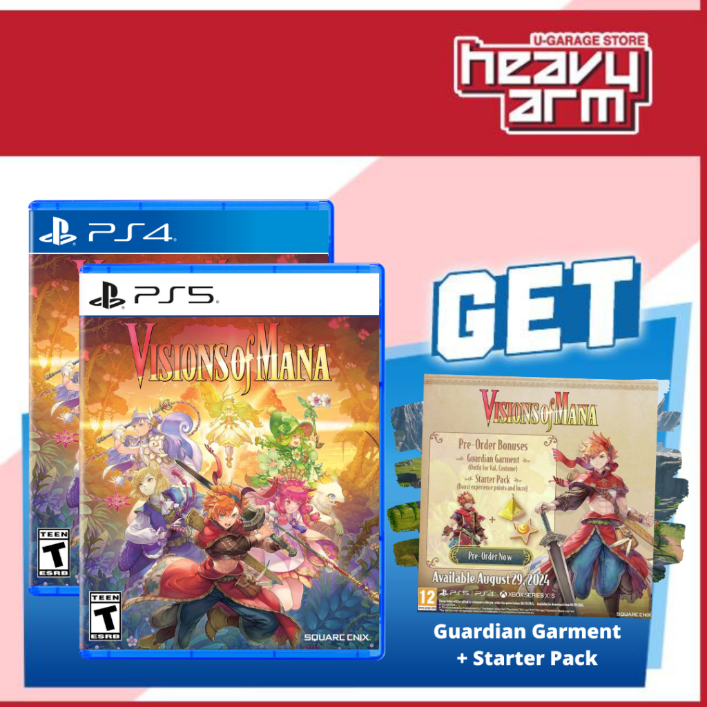 PS5 Visions of Mana | PS4 Visions of Mana | PS5 Vision of Mana | PS4 ...