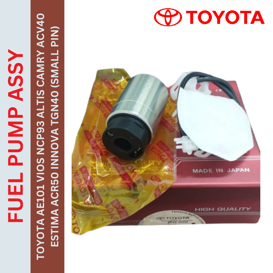 (19530-0C051)ORIGINAL FUEL PUMP ASSY TOYOTA AE101 VIOS NCP93 ALTIS ...