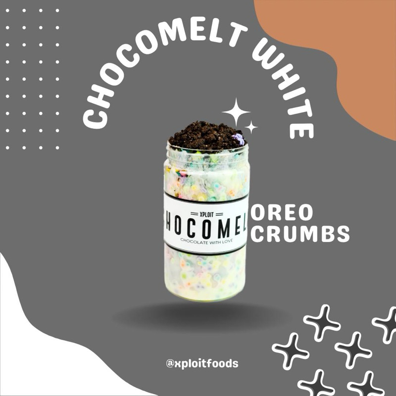 CHOCOMELT CHOCOJAR WHITE CHOCOLATE SAUCE 🔥 SNACK SEDAP 🔥 | Shopee Malaysia