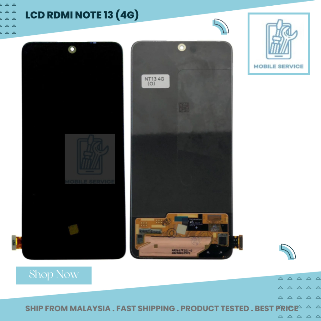 LCD REDMI NOTE 13 (4G) (23129RAA4G) Display Touch Screen Digitizer ...