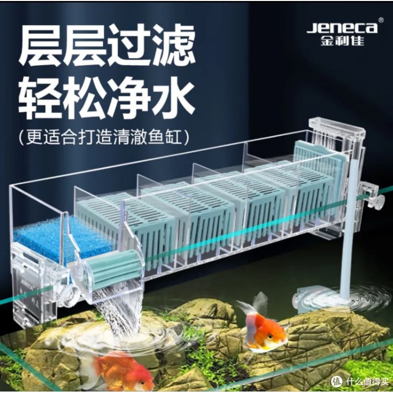 Jeneca Aquarium Top Filter Box for media akuarium ikan top filter box ...