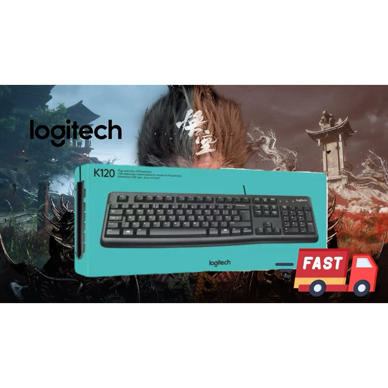 Logitech USB Keyboard K120 (NEw Stock) | Shopee Malaysia