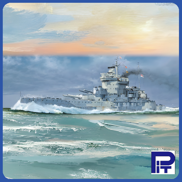 Pit-Road 1/700 Scale HMS Warspite | Shopee Malaysia