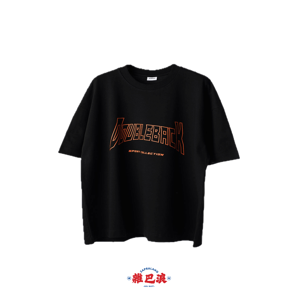 Zapbalang: Doubleback | Sport Collection Oversize Tee (Black) | Shopee ...
