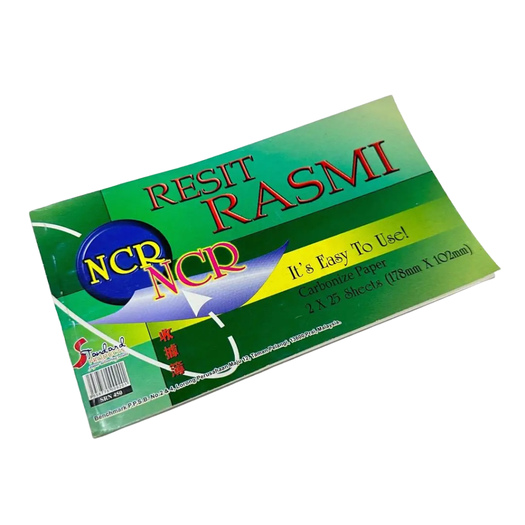 [Clear Stock/Old Product] Standard Resit Rasmi NCR (2 x 25 Sheets ...